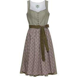 BERWIN Midi-Dirndl Schilf (Gr&ouml;&szlig;e: 36)