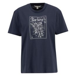 Barbour T-Shirt Hambleton Navy (Gr&ouml;&szlig;e: 8)