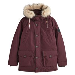 Gant Winterparka Dunkelbraun/Rot (Gr&ouml;&szlig;e: XL)