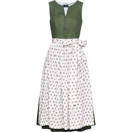 Luis Steindl Dirndl Gr&uuml;n/Wei&szlig; (Gr&ouml;&szlig;e: 38)