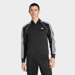 Trainingsjacke adidas originals "SST TT", Herren, Gr. L, schwarz, Obermaterial: 70% Polyester, 30% Baumwolle, Jacken Trainingsjacke