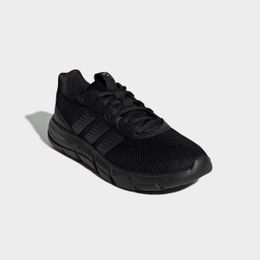 Walkingschuh adidas Sportswear "CLOUDFOAM FLEX LACES", Damen, Gr. 40, core schwarz, core schwarz, grau six, Textil, Schuhe Walkingschuh