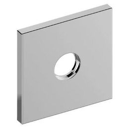 KEUCO Wandrosette IXMO 59545, eckig 105x105 mm, verchromt, 59545010092 59545010092