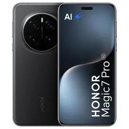 Honor Smartphone "Magic 7 Pro 512GB", Energieeffizienz: A (A-G), schwarz, 512 GB, Mobiltelefone