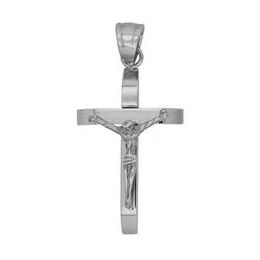 Adelia&acute;s Kettenanh&auml;nger ADELIA ́S "moderner Kreuz Anh&auml;nger aus Edelstahl", silber, Schmuckanh&auml;nger, Damen, Edelstahl, Kettenanh&auml;nger