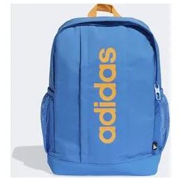 Rucksack Adidas PERFORMANCE "KIDS LINEAR", ray blau, pure tangerine, Rucks&auml;cke, Kinder, Obermaterial: 100% Polyester, Rucksack