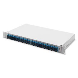Digitus LWL Splei&szlig;box, 1HE, best&uuml;ckt, 24x SC DX, OS2