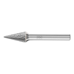 Pferd TOOLS Hartmetall Fr&auml;sstift Spitzkegel SKM &Oslash; 10x20mm Schaft-&Oslash; 6 mm Z3P universal mittel kreuzverzahnt (21115126)