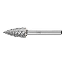 Pferd TOOLS Hartmetall Fr&auml;sstift Spitzbogen SPG &Oslash; 12x25 mm Schaft-&Oslash; 6 mm Z3P universal mittel kreuzverzahnt (21122726)