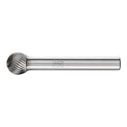 Pferd TOOLS Hartmetall Fr&auml;sstift Kugel KUD &Oslash; 10x09 mm Schaft-&Oslash; 6 mm Z5 universal fein (21112756)