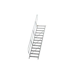 MUNK Aluminium-Treppe Stufen 45&deg; 13 Stufen (600273)