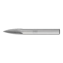 Pferd TOOLS Hartmetall Fr&auml;sstift Spitzbogen SPG &Oslash; 06x18 mm Schaft-&Oslash; 6 mm Z5 universal fein (21122556)