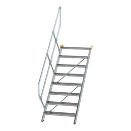 MUNK Aluminium-Treppe Stufen 45&deg; 8 Stufen (600268)