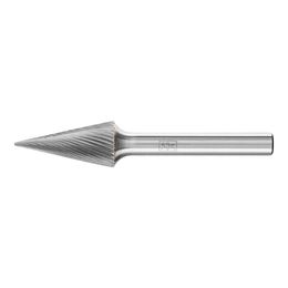 Pferd TOOLS Hartmetall Fr&auml;sstift Spitzkegel SKM &Oslash; 12x25 mm Schaft-&Oslash; 6 mm Z5 universal fein (21115256)