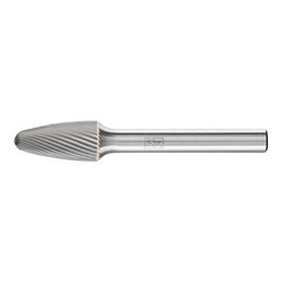 Pferd TOOLS Hartmetall Fr&auml;sstift Rundbogen RBF &Oslash; 10x20mm Schaft-&Oslash; 6 mm Z5 universal fein (21117756)