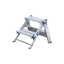 MUNK Aluminium Klapptreppe 2 Stufen (055002)