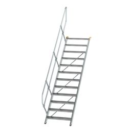 MUNK Aluminium-Treppe Stufen 45&deg; 12 Stufen (600272)