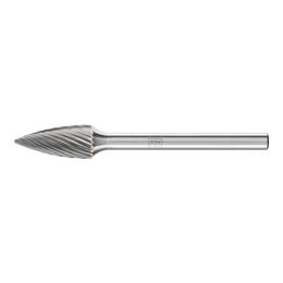 Pferd TOOLS Hartmetall Fr&auml;sstift Spitzbogen SPG &Oslash; 06x13 mm Schaft-&Oslash; 3 mm Z5 universal fein (21222753)