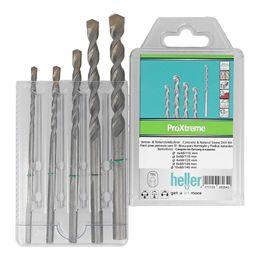 Heller ProXtreme Beton-& Natursteinbohrer, Satz 5-tlg. Durchmesser 4/5/6/8/10 (28264)