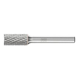 Pferd TOOLS Hartmetall Fr&auml;sstift Zylinder ZYAS stirnverzahnt &Oslash; 10x20mm Schaft-&Oslash; 6mm Z3P universal mittel kreuzverzahnt (21100726)
