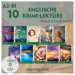 10 Englische Krimi-Lekt&uuml;re A2-B1 (10 B&uuml;cher + Audio-CDs)