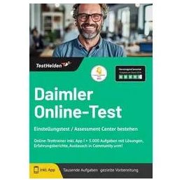 Daimler Online-Test: Einstellungstest / Assessment Center bestehen - Online-Test
