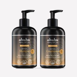ahuhu THICKENING Coffein Shampoo & Coffein Conditioner f&uuml;r kr&auml;ftige Haare