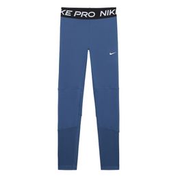 Nike Sporthose 'Pro' M&auml;dchen Gr&ouml;&szlig;e 128/138 navy / schwarz / wei&szlig;