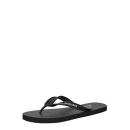 Armani Exchange T-Bar Sandals male Black size 44