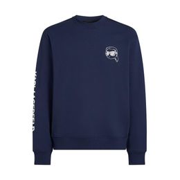 K by KARL LAGERFELD Karl Lagerfeld Sweatshirt male Blue size XL