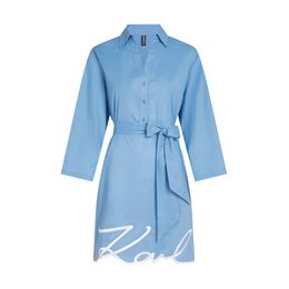 K by KARL LAGERFELD Karl Lagerfeld Beach Dress 'Signature' female Blue size L