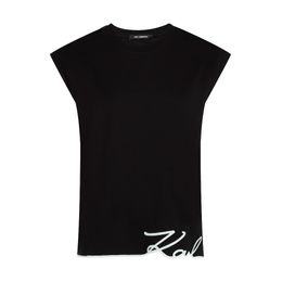 K by KARL LAGERFELD Karl Lagerfeld Shirt female Black size XL