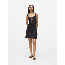 KARL LAGERFELD JEANS Kleid Damen Gr&ouml;&szlig;e 44 schwarz Sommerkleid