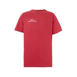 Nike Sportswear Shirt 'OFFICIAL' male Red size S