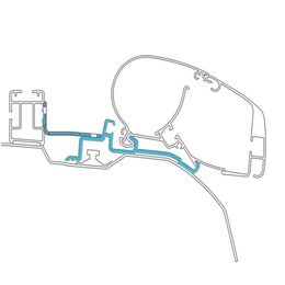 Dometic Markisenadapter PR f&uuml;r Ducato H2 Roofrack