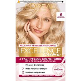 L'OR&Eacute;AL PARiS EXCELLENCE Creme Haarfarbe 9 Hellblond