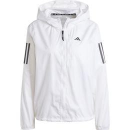 Adidas OWN THE RUN Funktionsjacke Damen - Gr&ouml;&szlig;e XL - wei&szlig;