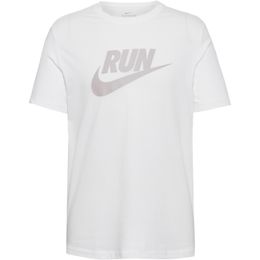 Nike RUN Funktionsshirt Herren - Gr&ouml;&szlig;e M - wei&szlig;
