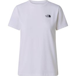The North Face EVOLUTION SIMPLE DOME T-Shirt Damen - Gr&ouml;&szlig;e S - wei&szlig;
