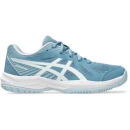 asics UPCOURT 6 GS Hallenschuhe Kinder - Gr&ouml;&szlig;e 37 1/2 - blau
