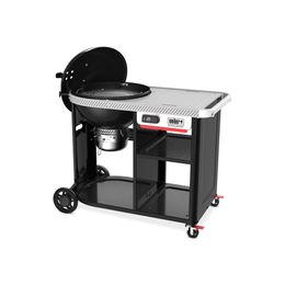 Weber Holzkohlegrill 'Performer Premium Smart' schwarz 121 x 71 x 114 cm