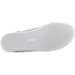 Andrea Conti Damen Sneaker, wei&szlig;-goldfarben, Gr&ouml;&szlig;e 42