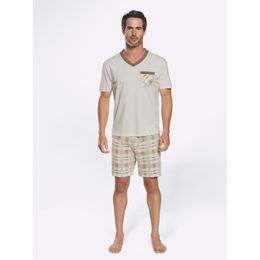KINGsCLUB Herren Shortys, blau + natur, Gr&ouml;&szlig;e 44/46