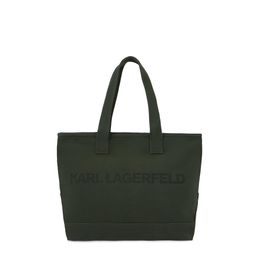 K by KARL LAGERFELD Karl Lagerfeld Shopper Herren Gr&ouml;&szlig;e One Size dunkelgr&uuml;n / schwarz