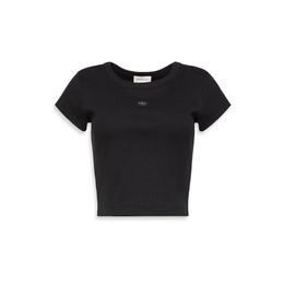 Calvin Klein Jeans T-Shirt Damen Gr&ouml;&szlig;e XXS schwarz