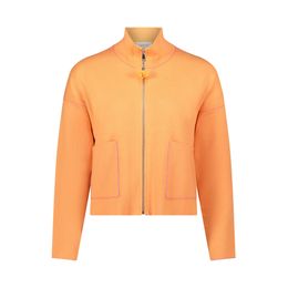 Cartoon Strickjacke Damen Gr&ouml;&szlig;e XXXL orange / pink