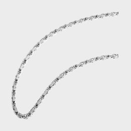 Adelia&acute;s ADELIA ́S Damen Kette ohne Anh&auml;nger "Halskette &ndash; K&ouml;nigskette aus Edelstahl 60 cm", 60cm, Edelstahl, silber, Edelstahl, Halsketten, Perfekt als