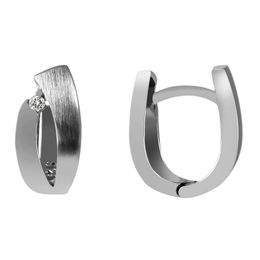 Adelia&acute;s ADELIA ́S Damen Klappcreolen "Damen Ohrringe &ndash; Klappcreole aus 925 Silber"silber, Silber 925 (Sterlingsilber), Ohrringe, Perfekt als Geschenk zum