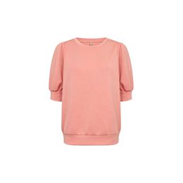 soyaconcept Damen Langarmhemd "Soya Concept Shirt SC-BANU"4635 peach pink, Gr. XS, Obermaterial: 48% Modal, 48% Polyester, 4% Elasthan, Hemden