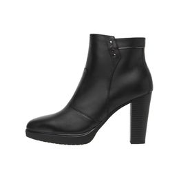 Nero Giardini Damen High-Heel-Stiefelette "Nero Giardini Stiefelette Leder/Synthetik", Gr. 41schwarz, Leder, Synthetik, Schuhe